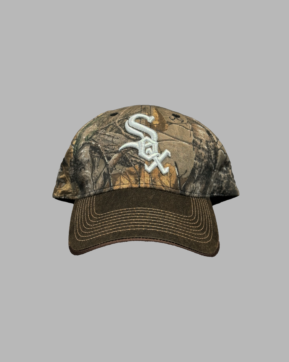 REAL TREE 'WHITE SOX' STRUCTURED CAP – Rude Authority