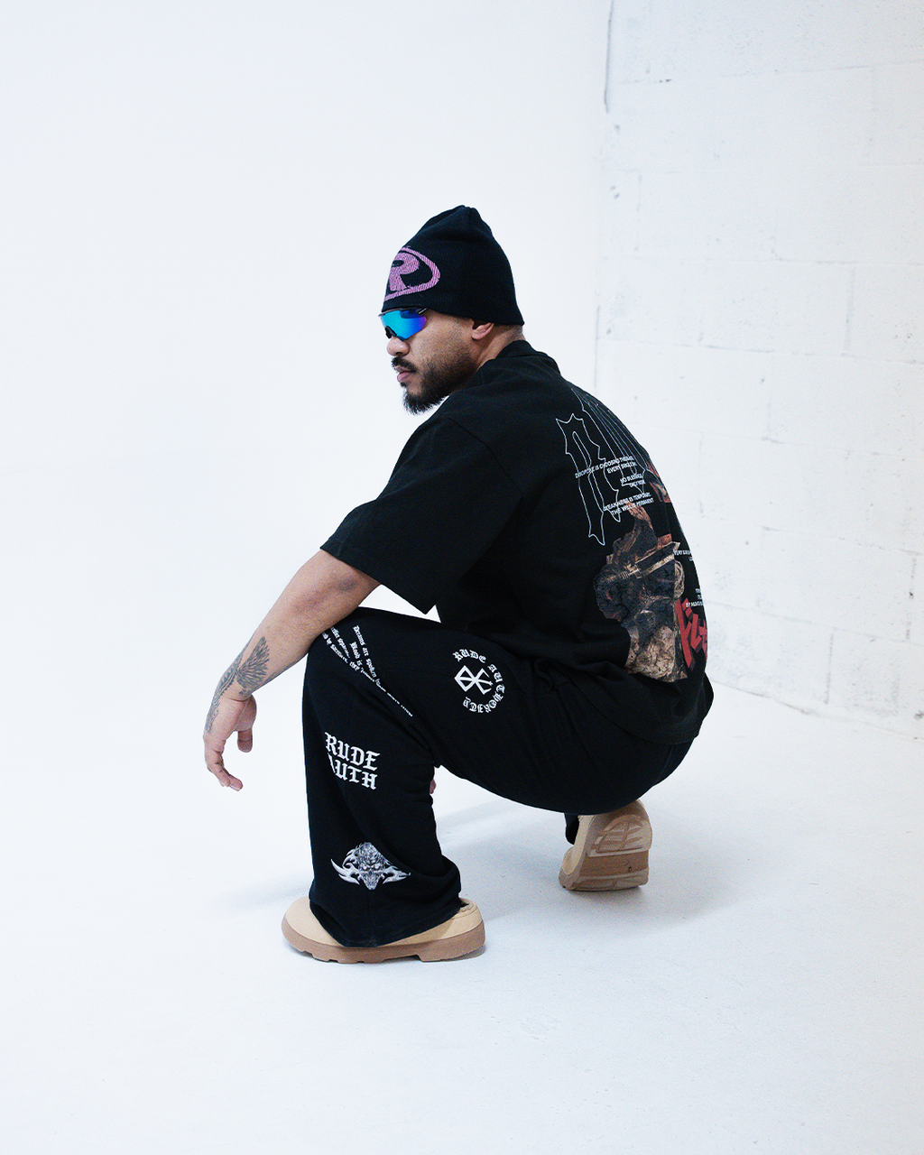 IRON PATH WIDE LEG SWEATPANTS – Rude Authority