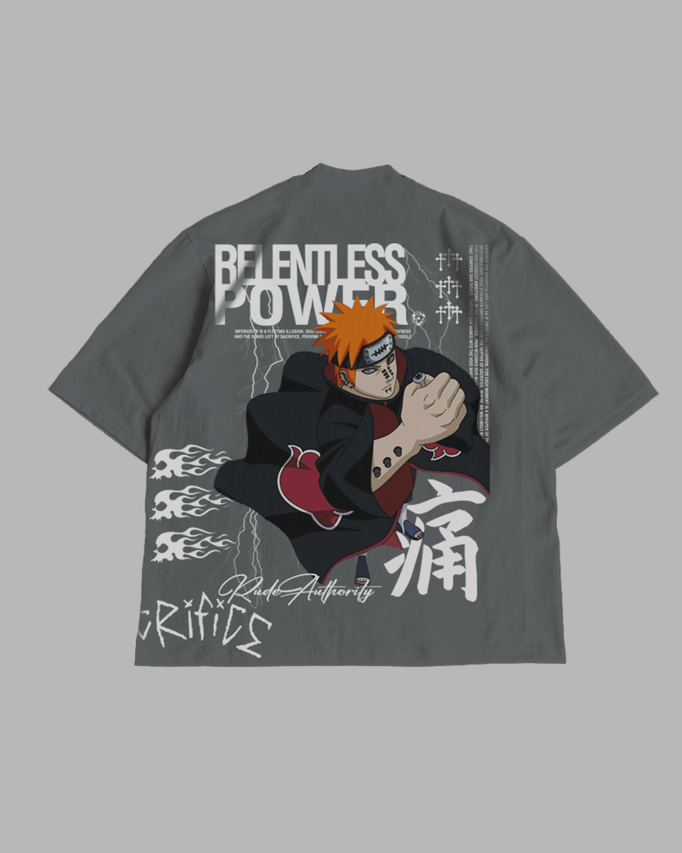 RULER OF THE RAIN GARMENT DYED OVERSIZED TEE – Rude Authority