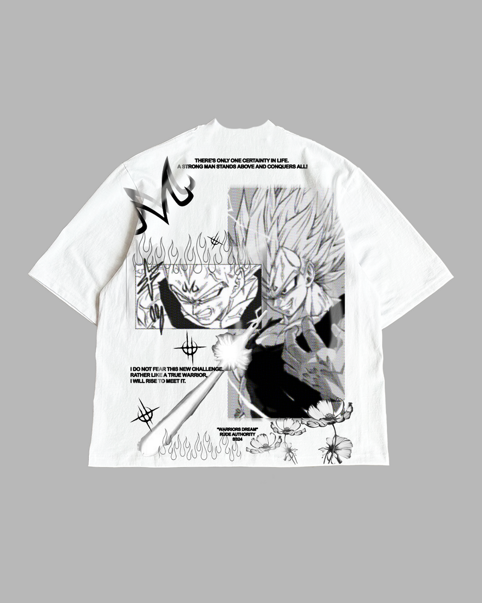SAIYAN WARRIOR PREMIUM BOX TEE – Rude Authority